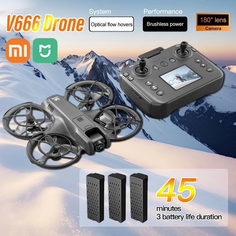Professional V666 Mini Drone – Wired Innovation