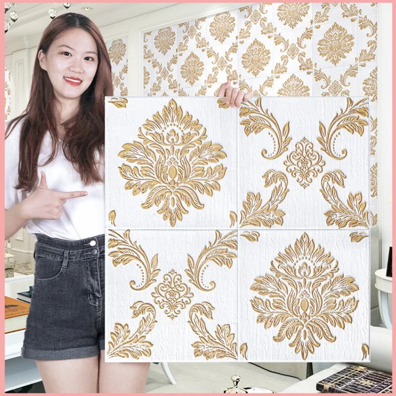 Autocollants-muraux-anti-collision-imperm-ables-auto-adh-sifs-3D-papier ...