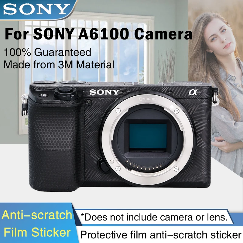 Premium Decal Skin For Sony A6100 Camera Skin Decal Protector Anti ...
