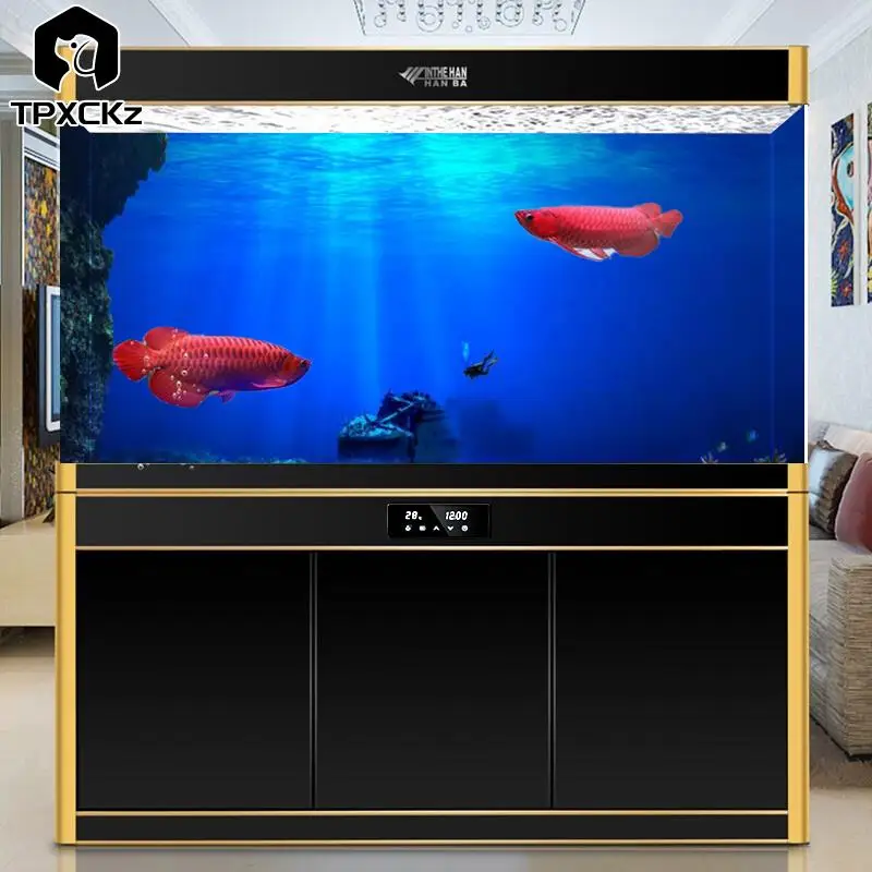 New Fish Tank Background Decorative Painting Plants HD Aquarium ...