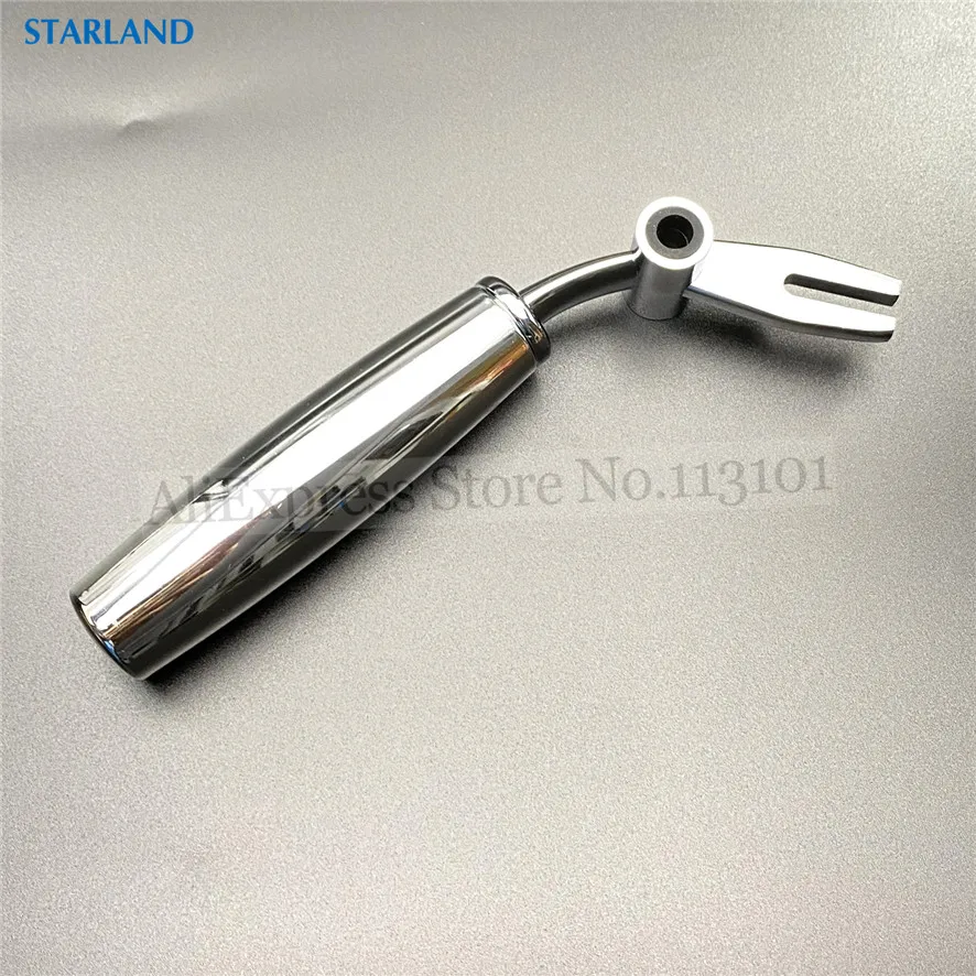 1-Metal-Handle-New-Spare-Part-Handle-Crank-Silver-Color-Fitting ...