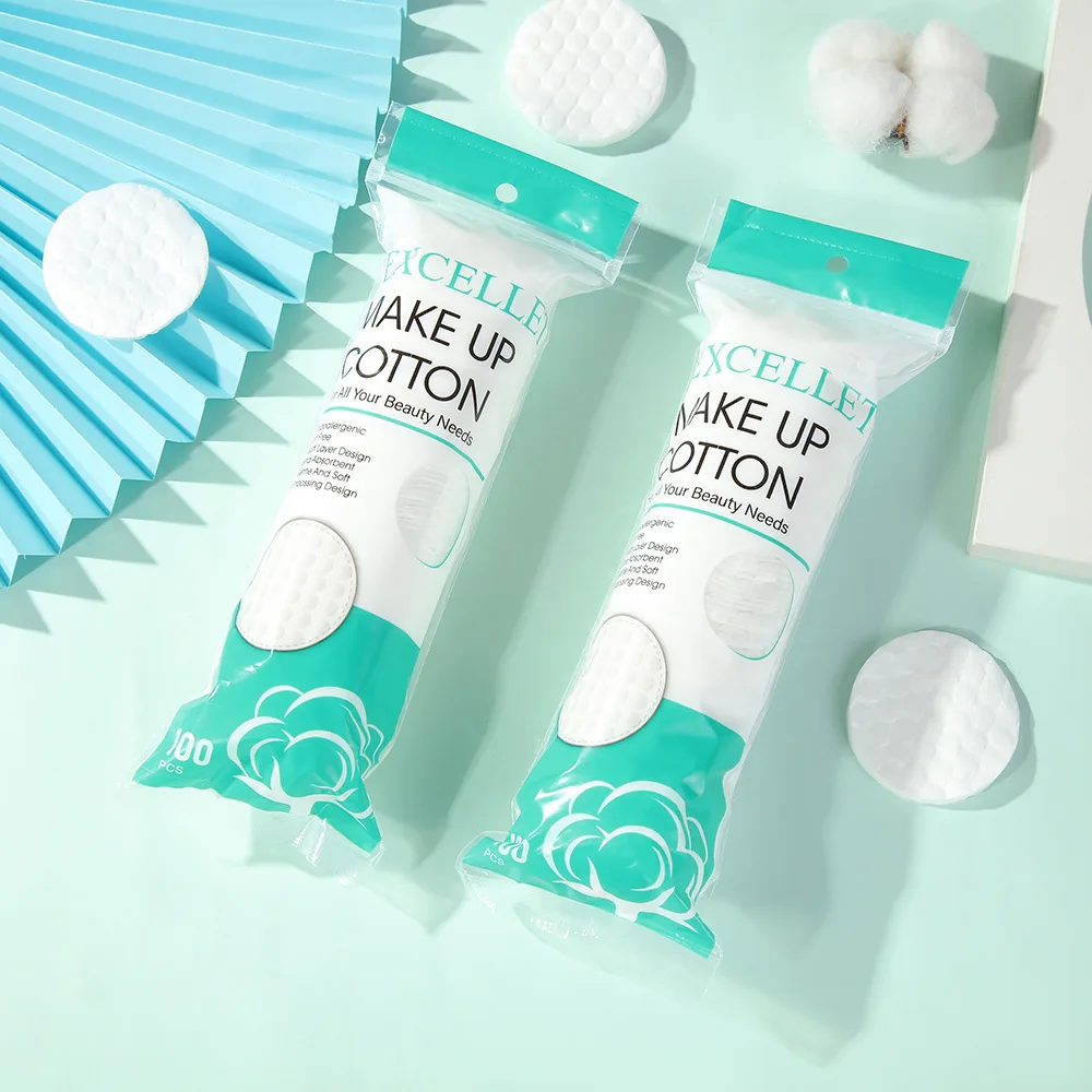 100Pcs-pack-Facial-Make-Up-Cosmetic-Cotton-Pads-Disposable-Soft-Makeup ...