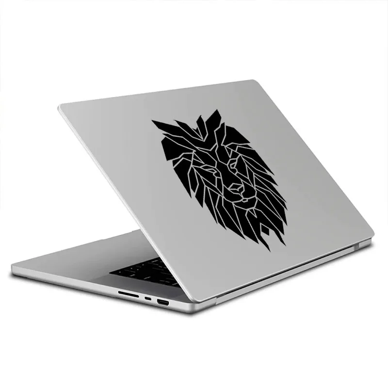 Geometric-Lion-Viny-Laptop-Sticker-For-Macbook-Decal-Air-13-Pro-14 ...
