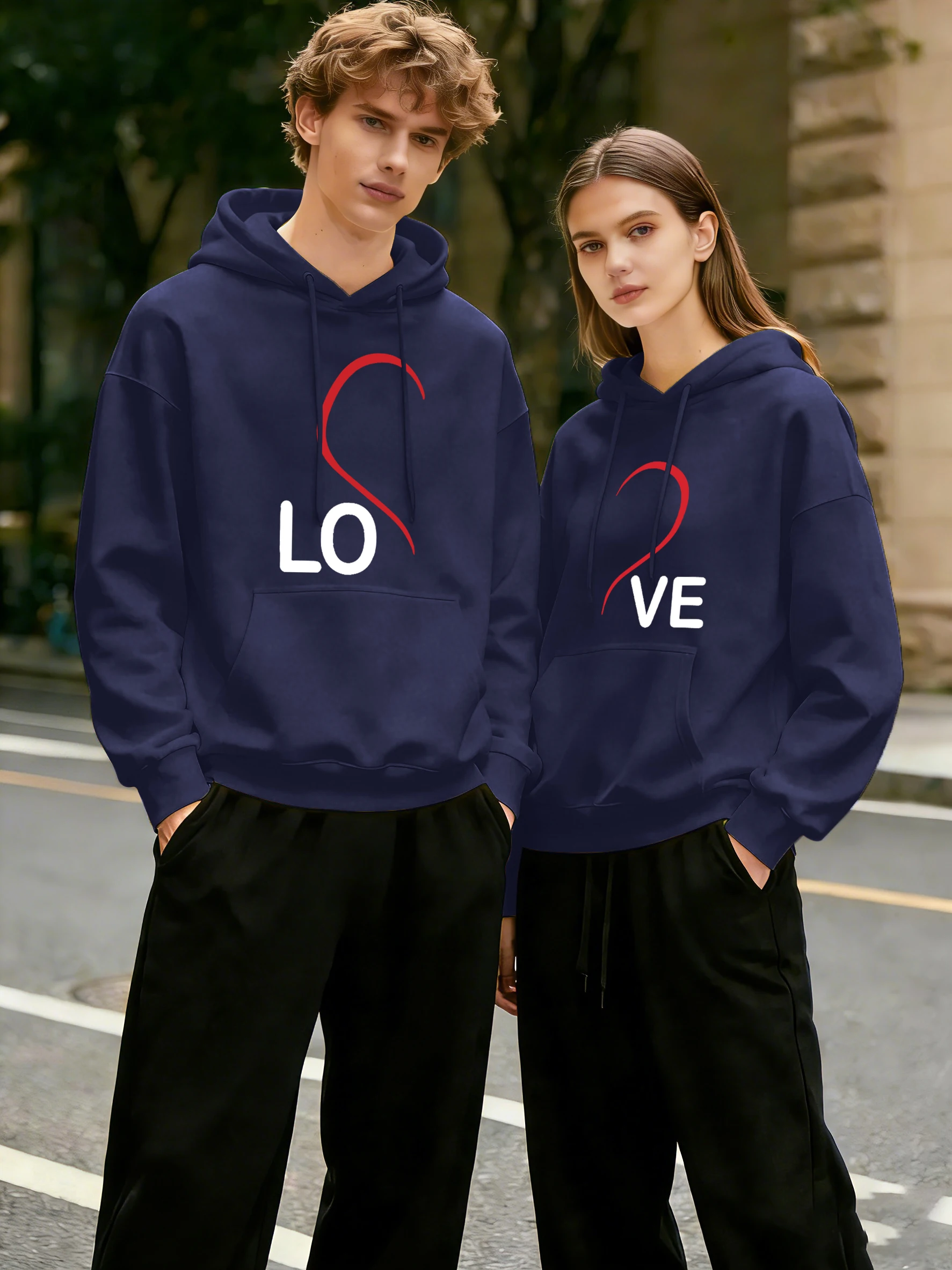 Sudadera con capucha de moda suave para hombre con estampado creativo ...