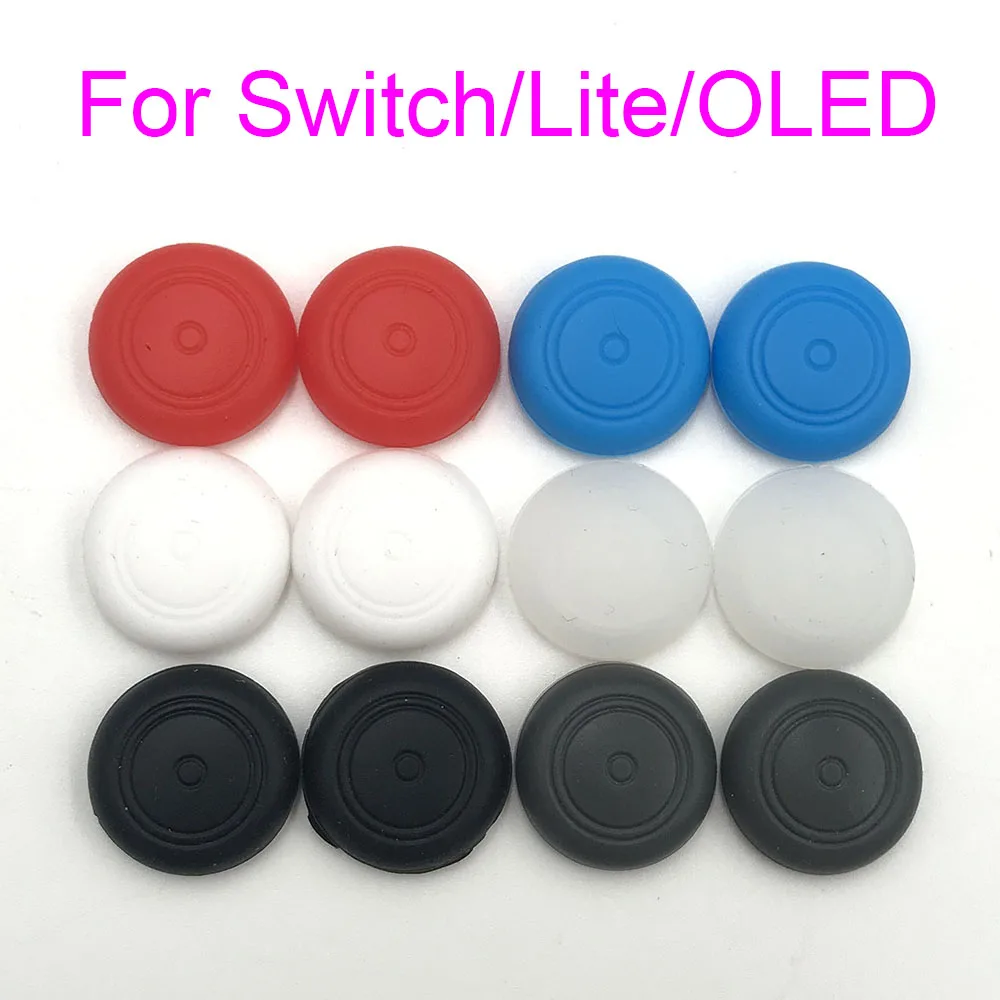 2Pcs-Joystick-Cap-Silicone-Analog-Thumbstick-Button-Cover-For-Nintendo ...