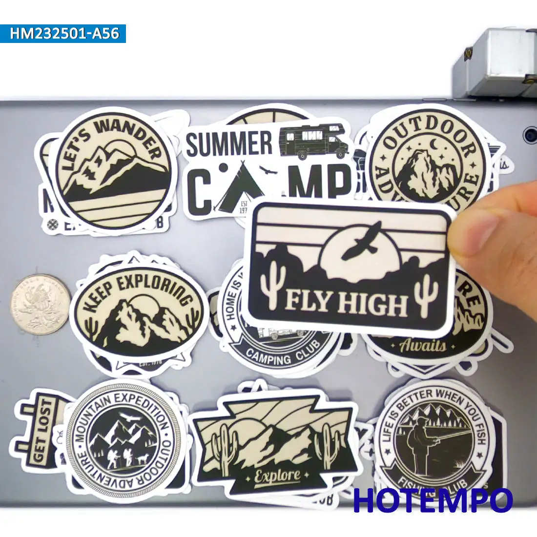 20-30-56PCS-Retro-Trip-Stickers-Hike-Fishing-Climbing-Camping-Travel ...