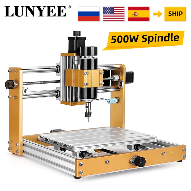 Cnc 3018 Plus Marógép 500W Orsó Grbl Control Lézergravírozó Gép Akril ...