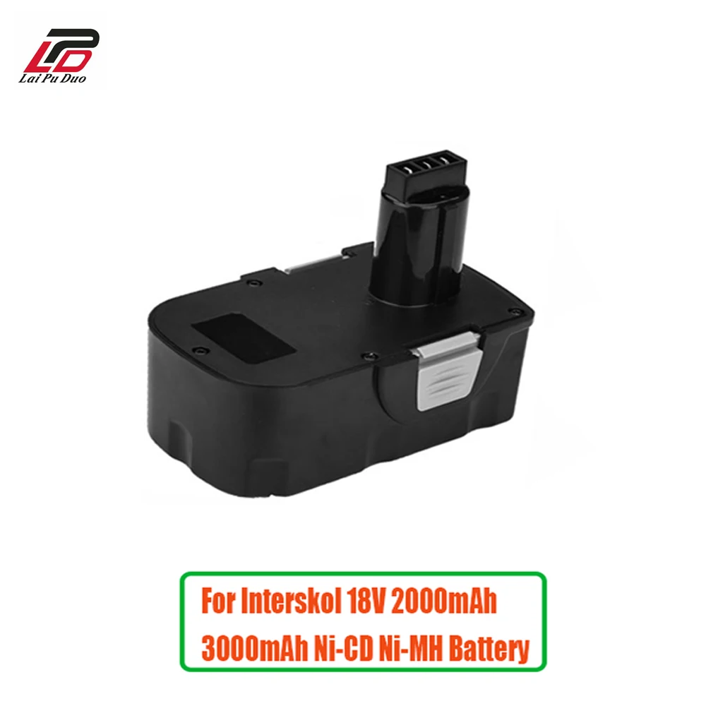 Ni-cd Ni-mh For Interskol H18 Power Tool Battery 18v 2000mah 3000mah ...