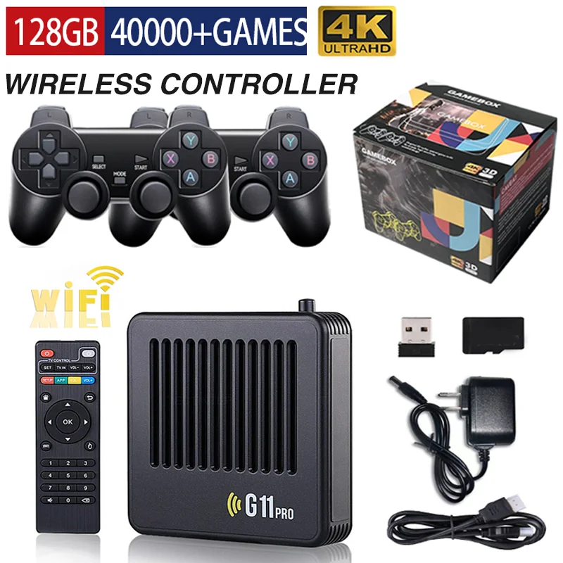 Video-Game-Console-G11-Pro-4K-HD-2-4G-128GB-Wireless-Controller ...