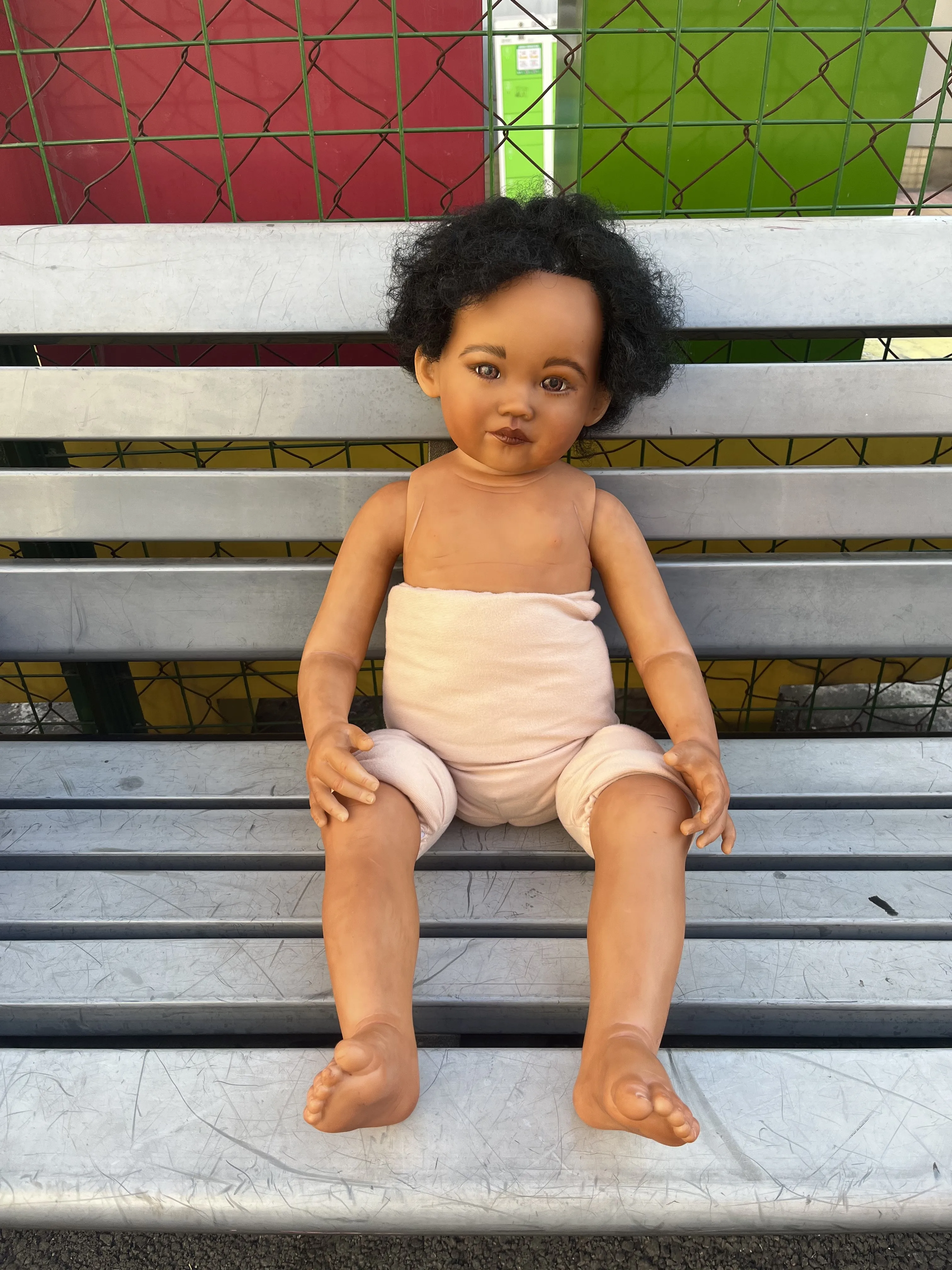 FBBD-Kit-de-beb-Reborn-Meili-de-32-pulgadas-con-pelo-enraizado-a-mano ...