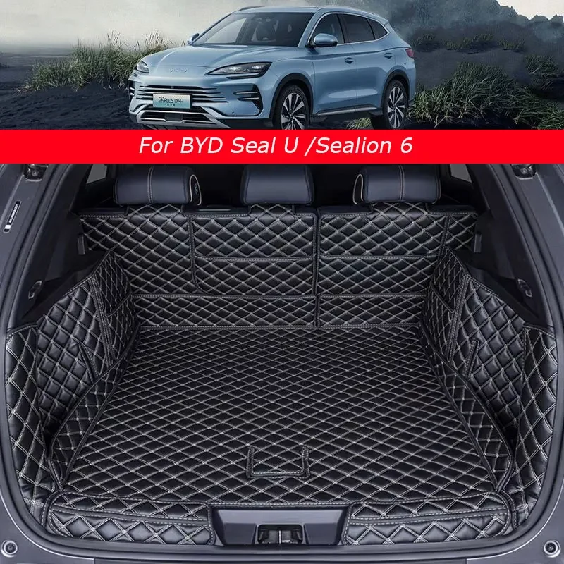 For BYD Seal U Sealion 6 Song Plus DMI Custom Trunk Mats Leather ...
