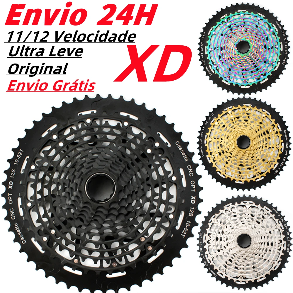 Sunshine mtb bicicleta cnc xd cassete 11 12 velocidade k7 12v/11v ...