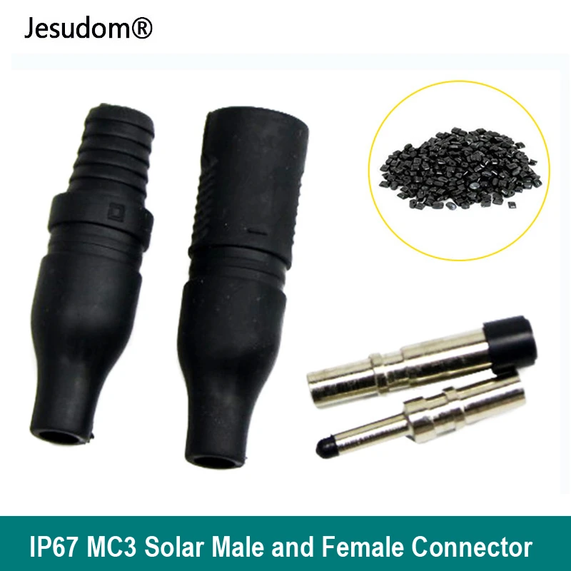 IP67 Solar Connector MC3 Solar Panel Plug Socket Connectors Male ...