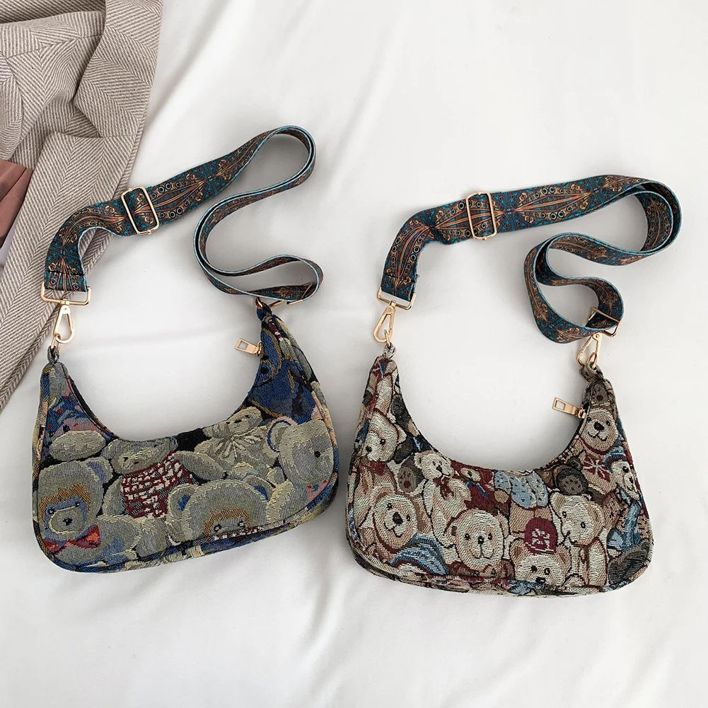 Women-Handbags-Fashion-Armpit-Bag-Cute-Kawaii-Bear-Female-Shoulder-Bag ...