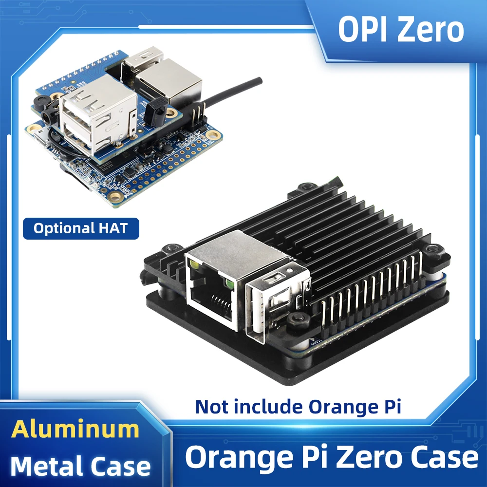Orange-Pi-Zero-Aluminum-Case-Armored-Shell-Housing-Passive-Cooling-with ...