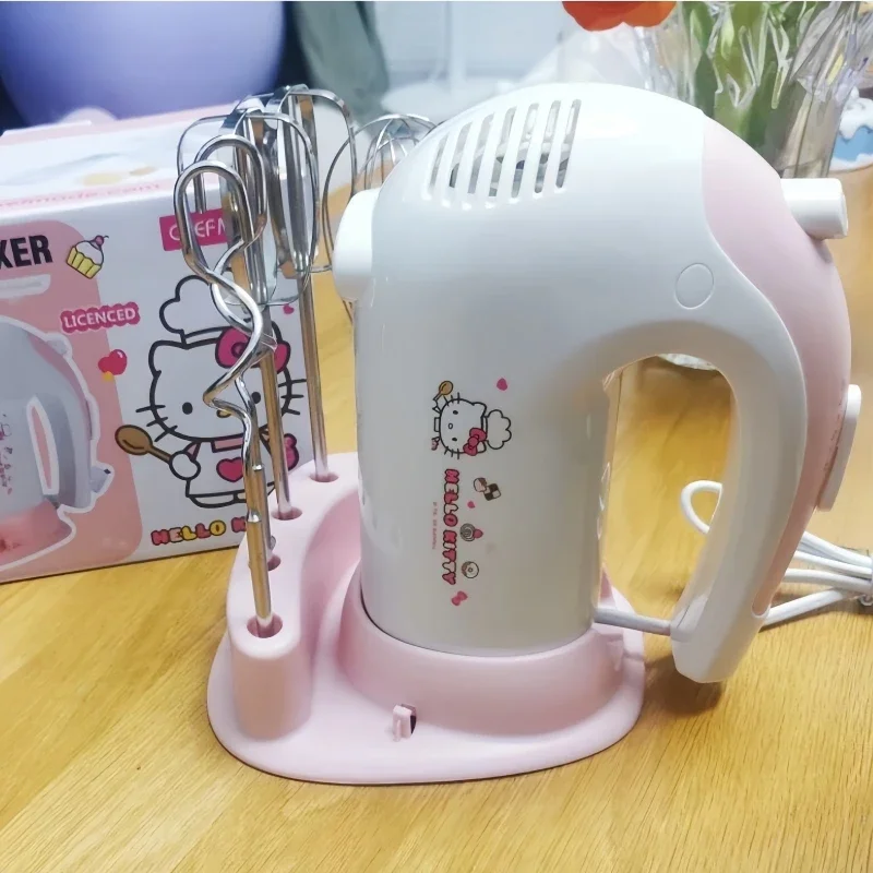Hot-Sanrios-Hello-Kittys-Kawaii-Electric-Egg-Beater-Cartoon-Creative ...