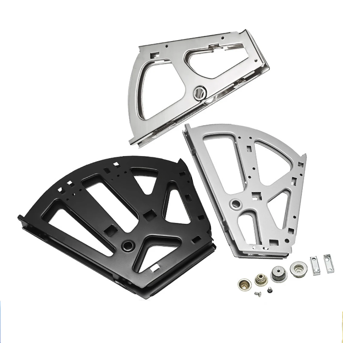 2Pcs-3-Color-Shoes-Drawer-Cabinet-Hinge-Rack-Stainless-Steel-Foldable ...