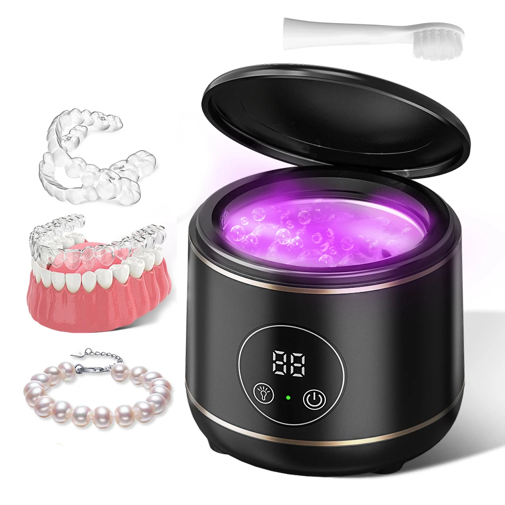 uv-ultrasonic-holder-cleaner-black-machine-ultrasonic-uv-denture ...