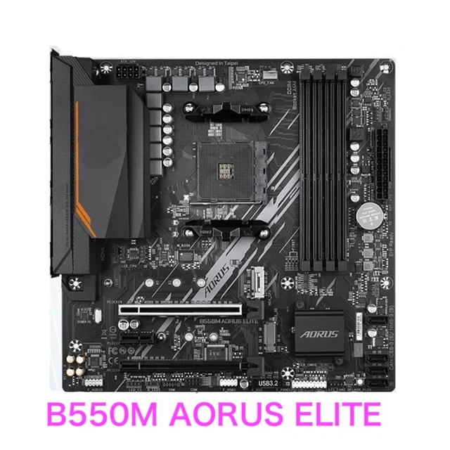 Gigabyte B550M AORUS ELITE Motherboard Socket AM4 DDR4 Micro ATX ...