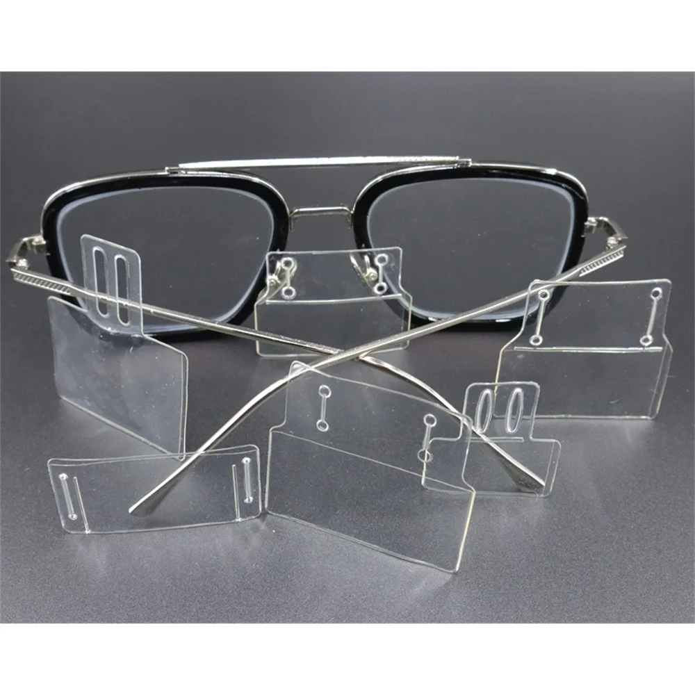 Optical-Tag-Clear-Vinyl-Sleeve-Slip-on-Eyeglasses-Price-Tags-Jewelry ...