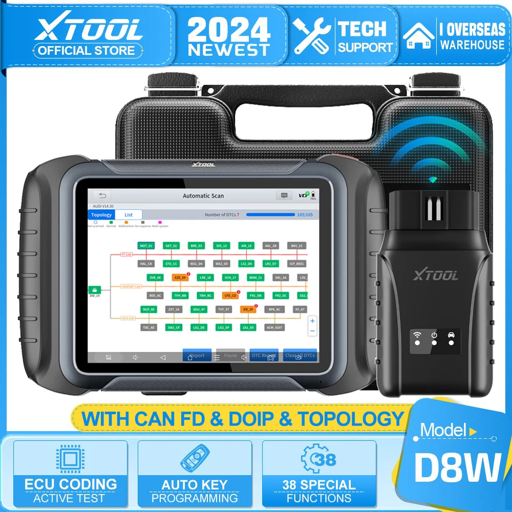 XTOOL-D8W-D8S-BT-Outil-de-diagnostic-de-voiture-Scanner-automobile ...