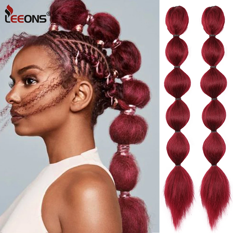 Pigtails Hair Woman | Bubble Ponytail | Synthet Hair - Synthetic ...