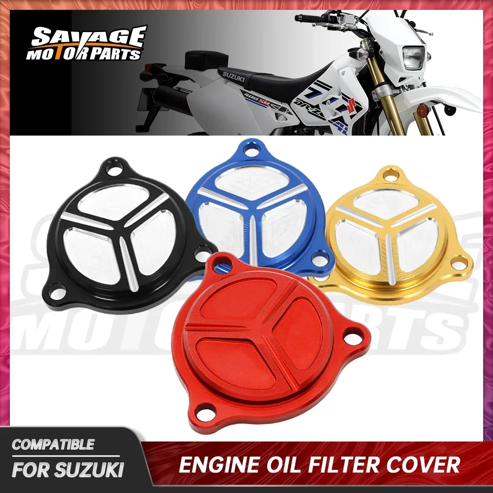 DRZ400-Engine-Oil-Filter-Cover-For-SUZUKI-DR-Z-400E-400S-400SM-LTZ400 ...