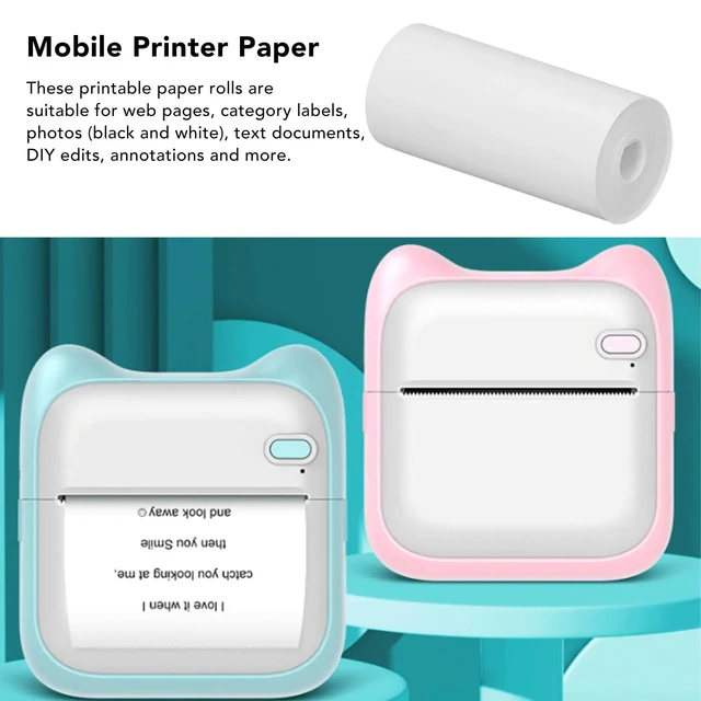 Photo Paper For Printer Vicbear 16 Rolls , Including 6 Sticker Paper ...