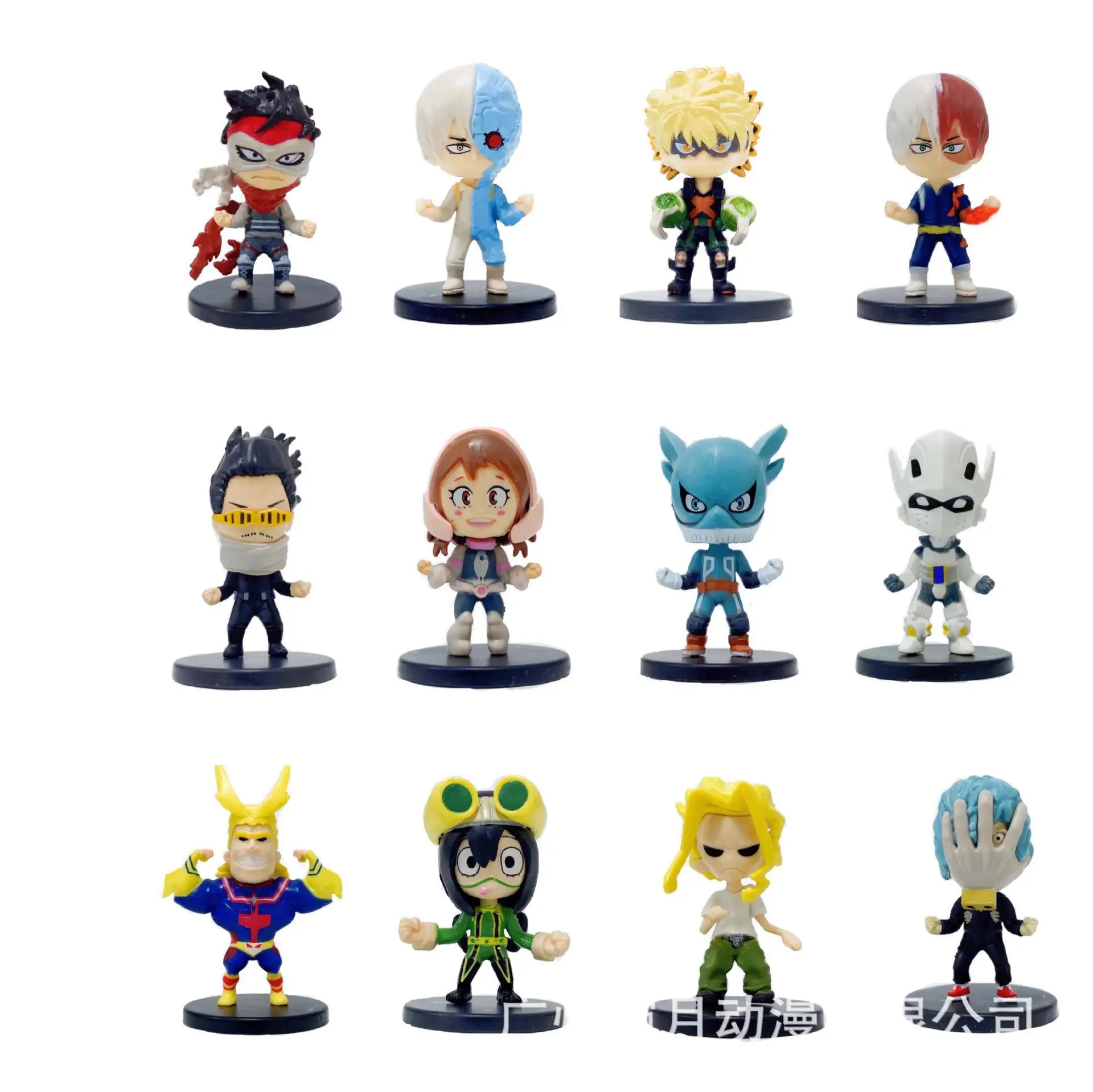 Figurines-My-Hero-Academia-en-PVC-de-7cm-12-pi-ces-ensemble-poup-es-de ...