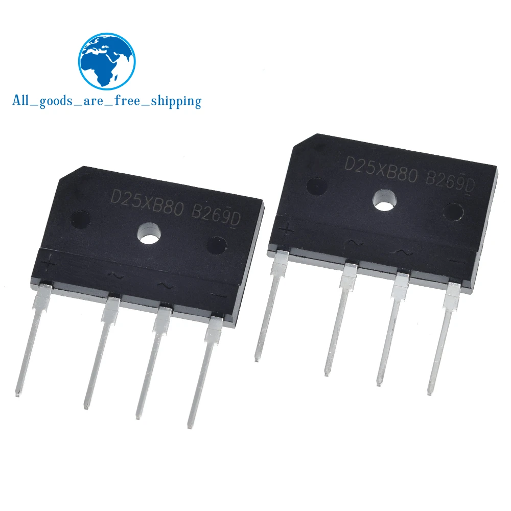 5/10pcs D25XB80 D25SBA80 25A 800V 25xb80 for Power module - AliExpress 502