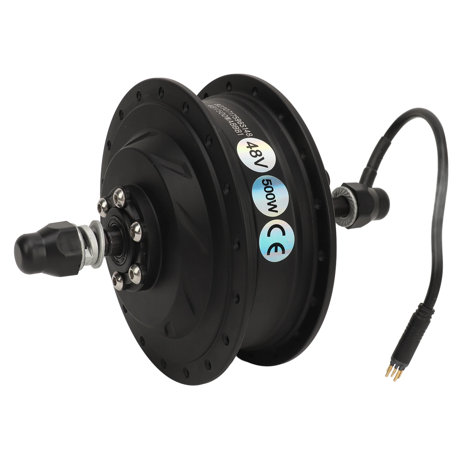 48V 500W Electirc Bicycle Gear Hub Motor Brushless Rear Drive ...