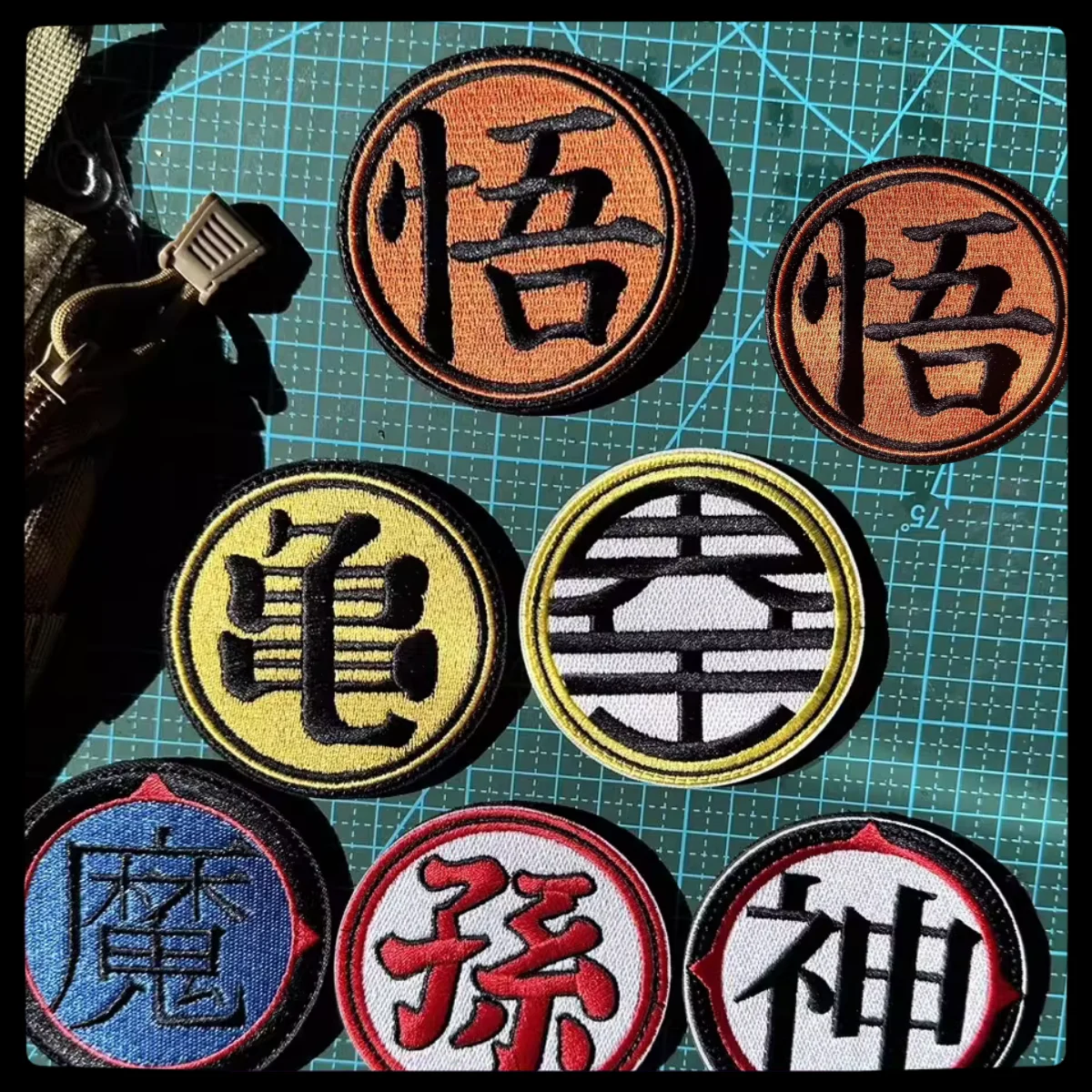 dragon ball anime peripheral cartoon tactical patch patch clothes patch ...