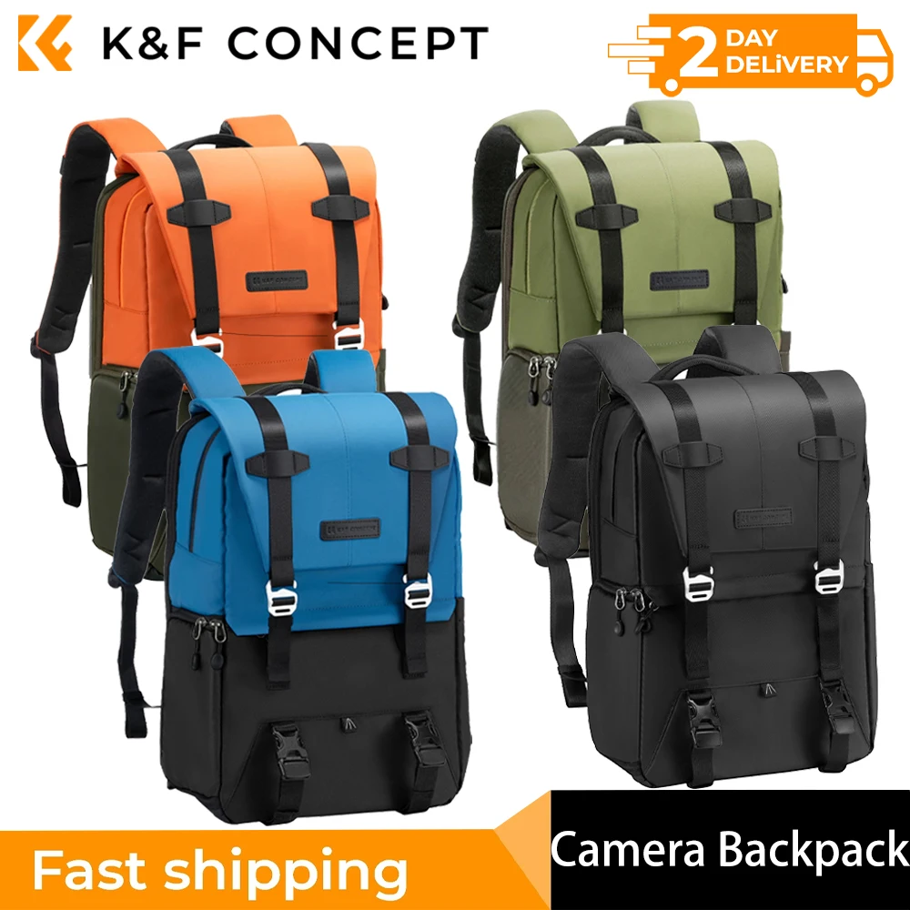 K-F-Concept-Newest-Photography-Backpack-Lightweight-Camera-Bags-Large ...