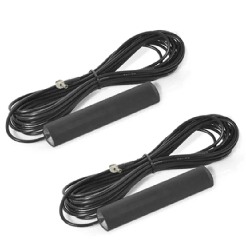 2Pcs-4G-LTE-Adhesive-Mount-Patch-TS9-Male-Antenna-Aerial-3Db-for ...