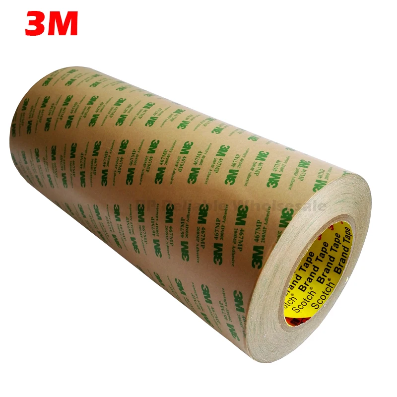 500mmx55M-Super-Slim-Thin-Double-Sided-Adhesive-Sticker-3m-467MP-Sticky ...