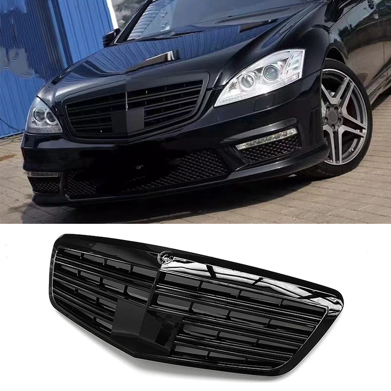 Front Grille Grill For Mercedes-Benz S-Class W221 S350 S400 S450 S500 ...