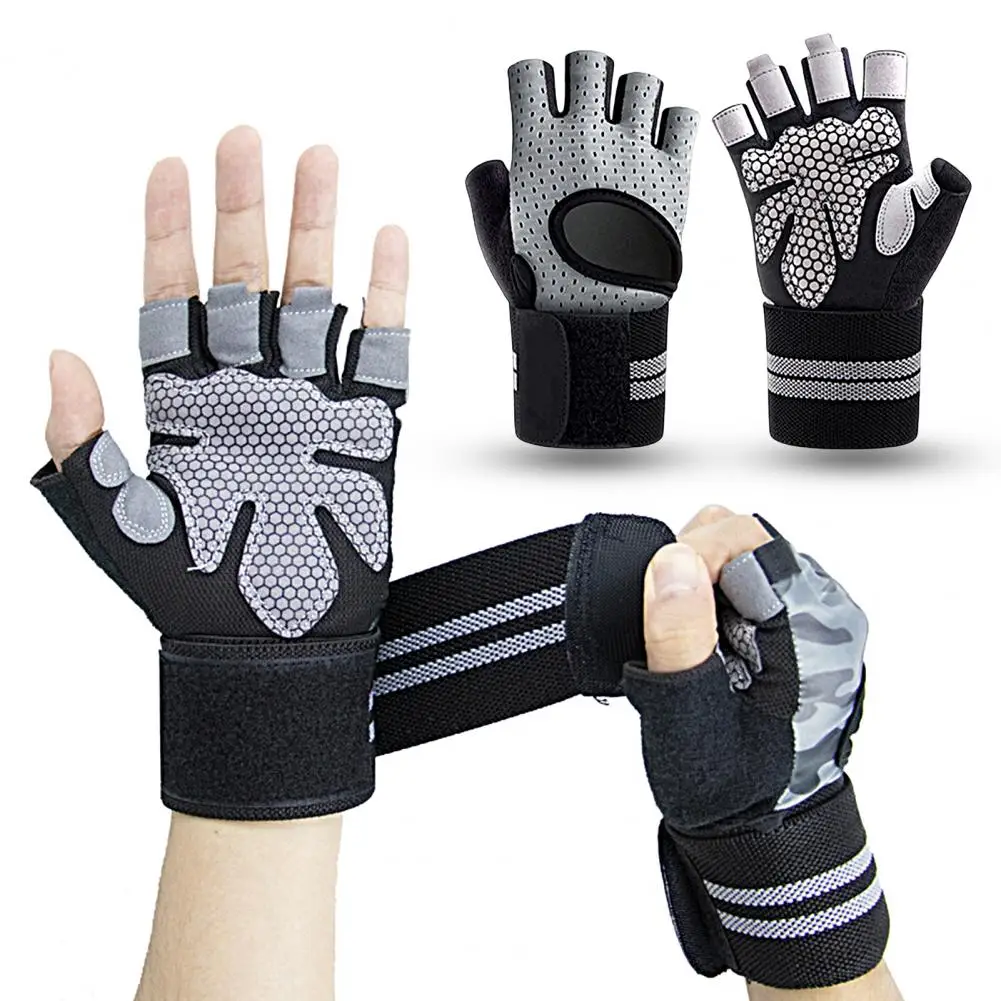 Gym-Gloves-Fitness-Weight-Lifting-Gloves-Training-Sports-Body-Building ...