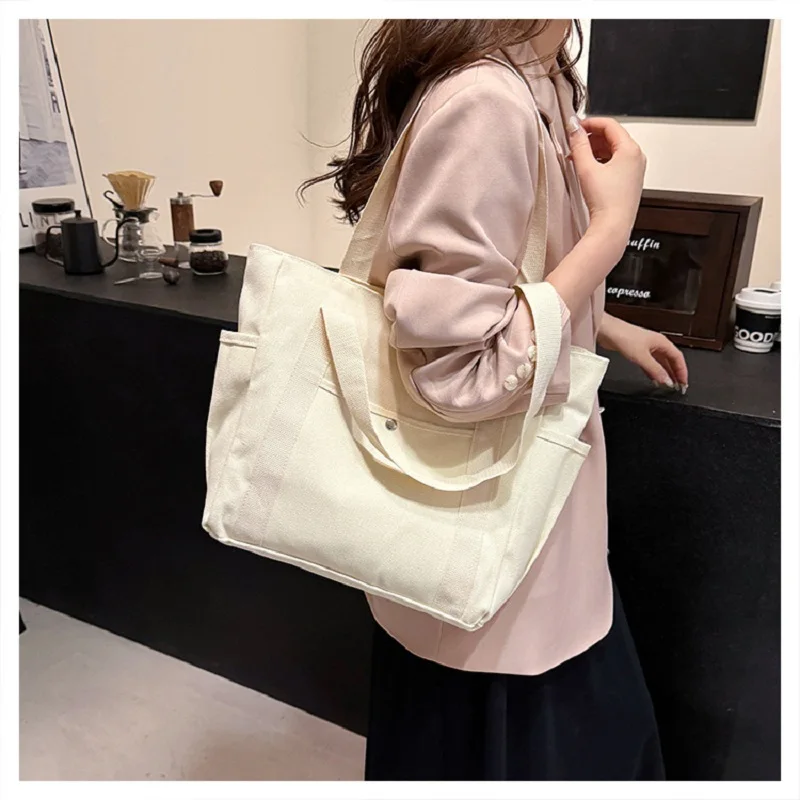 Preppy-Style-Shoulder-Bag-Unisex-Large-Capacity-HandBag-Casual ...