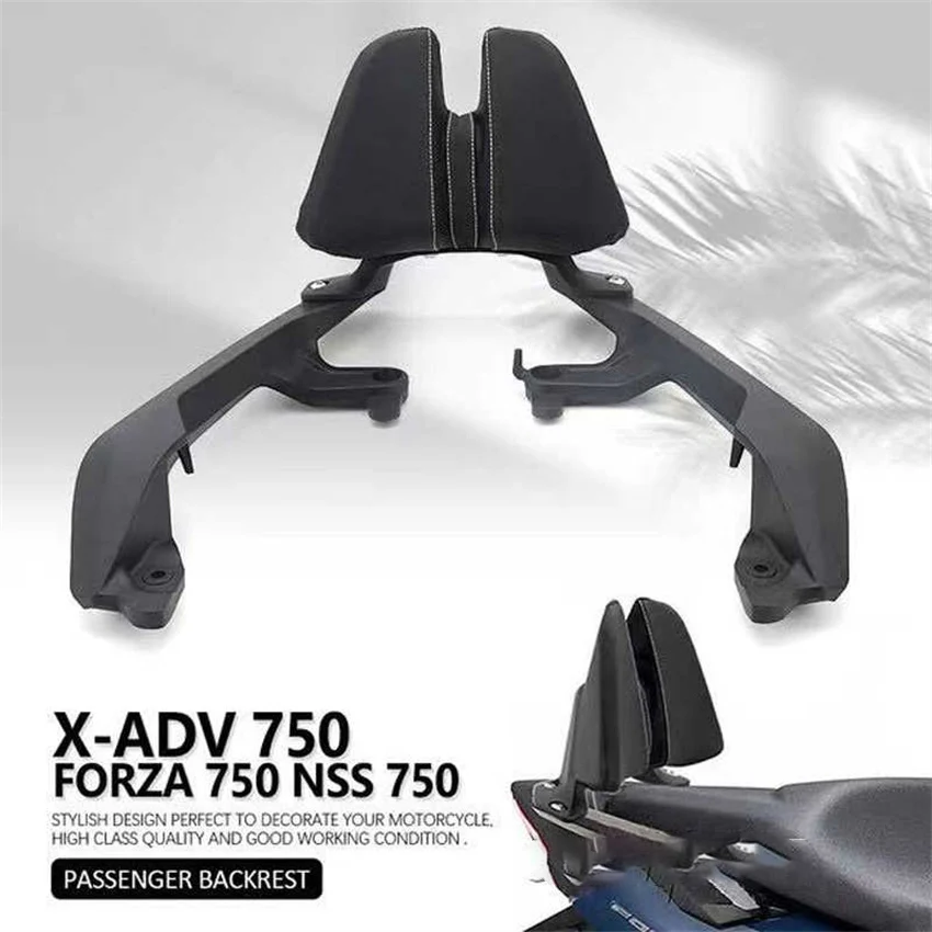 Passenger Backrest Rear Seat Backrest Back Rest Pad Suitable for Honda ...