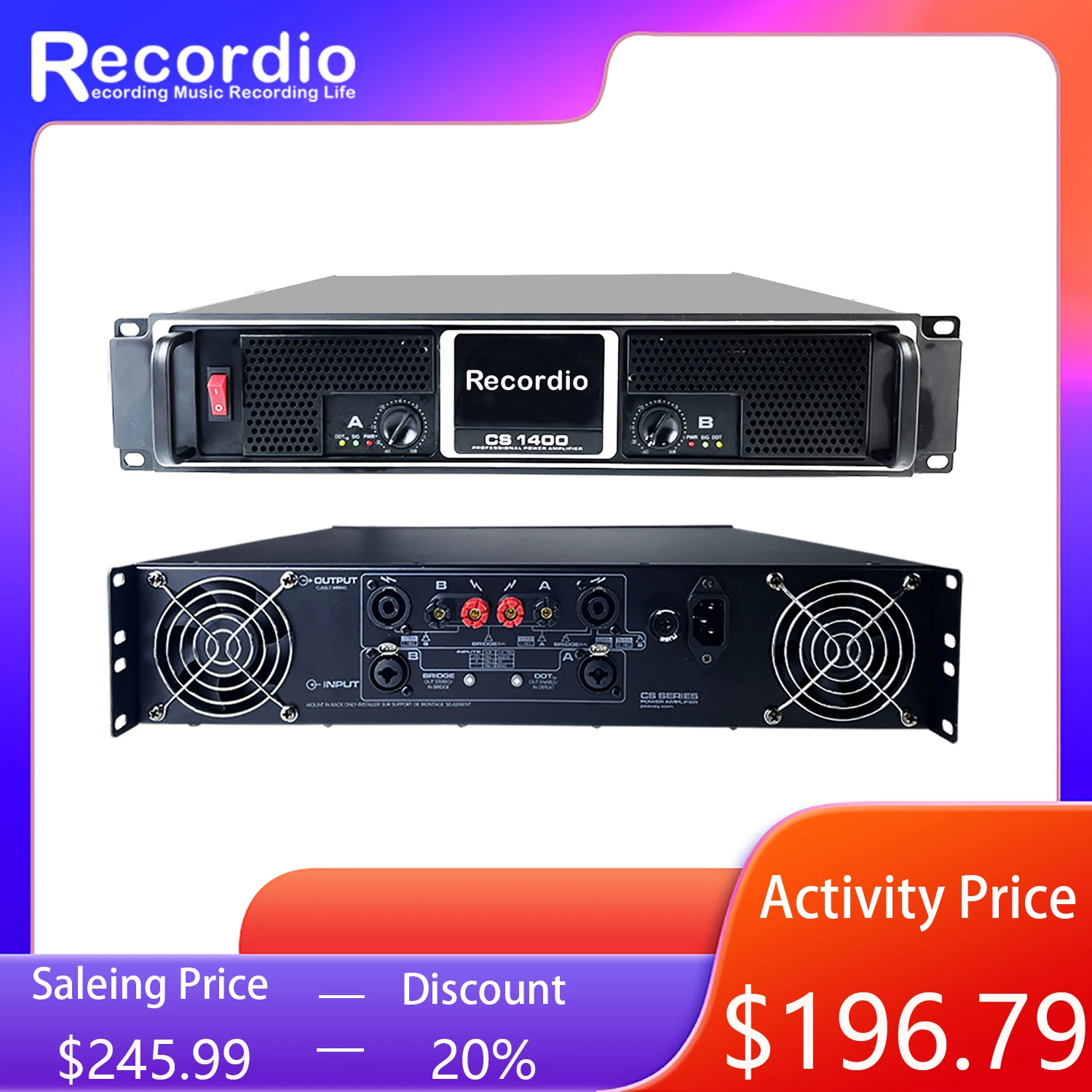 GAP-S1400-High-Performance-2000W-2-Power-Amplifier-HiFi-Power-Amplifier ...