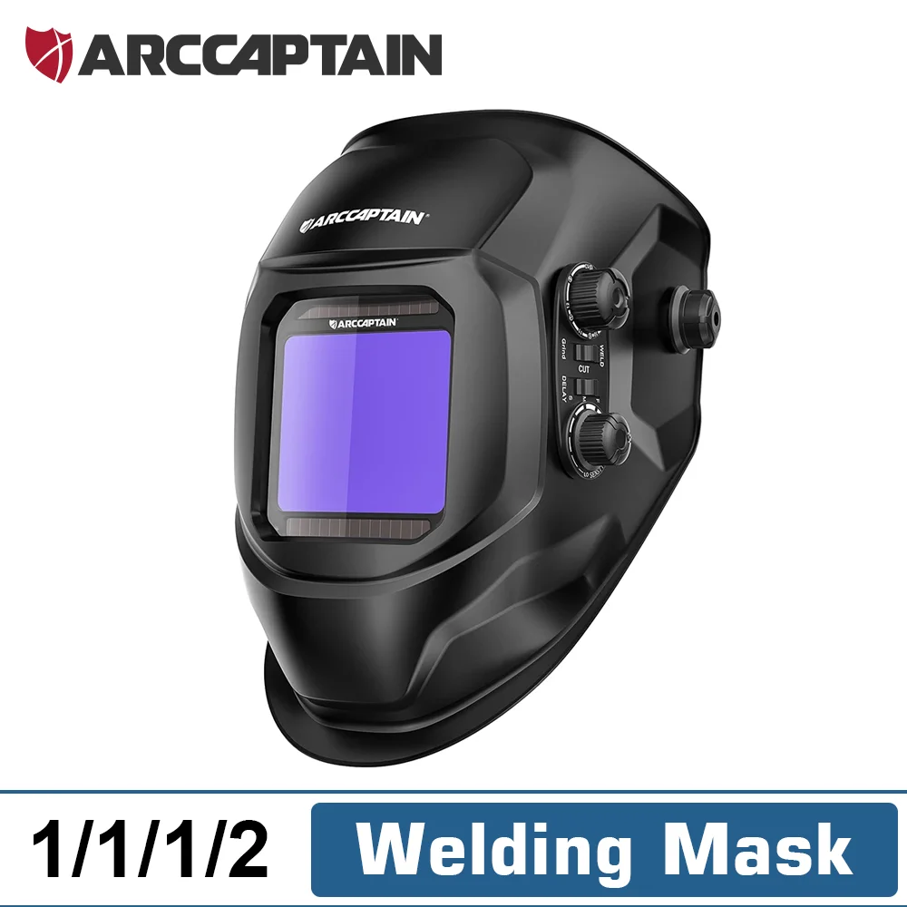ARCCAPTAIN-Welding-Helmet-Mask-4-Sensors-Solar-Cell-Powered-Expensive ...