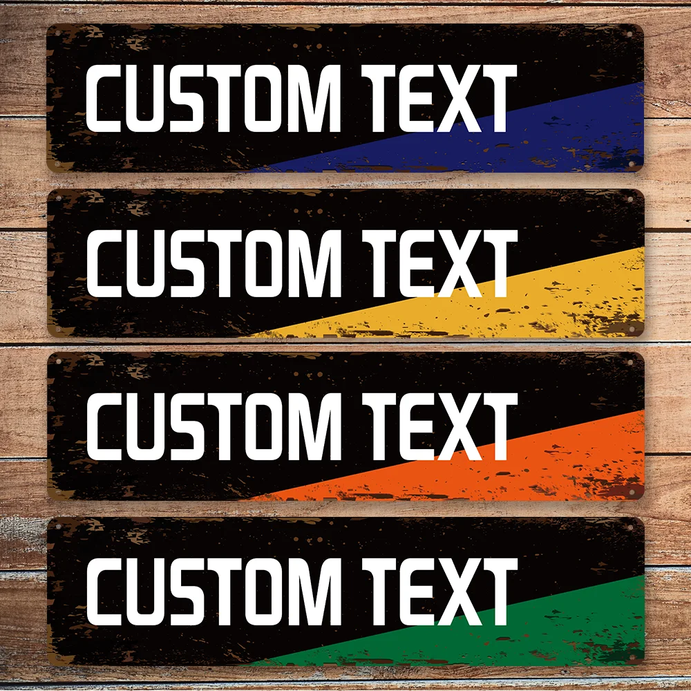 1pc-Personalized-Custom-Metal-Street-Custom-Text-Metal-Sign-For-Office ...