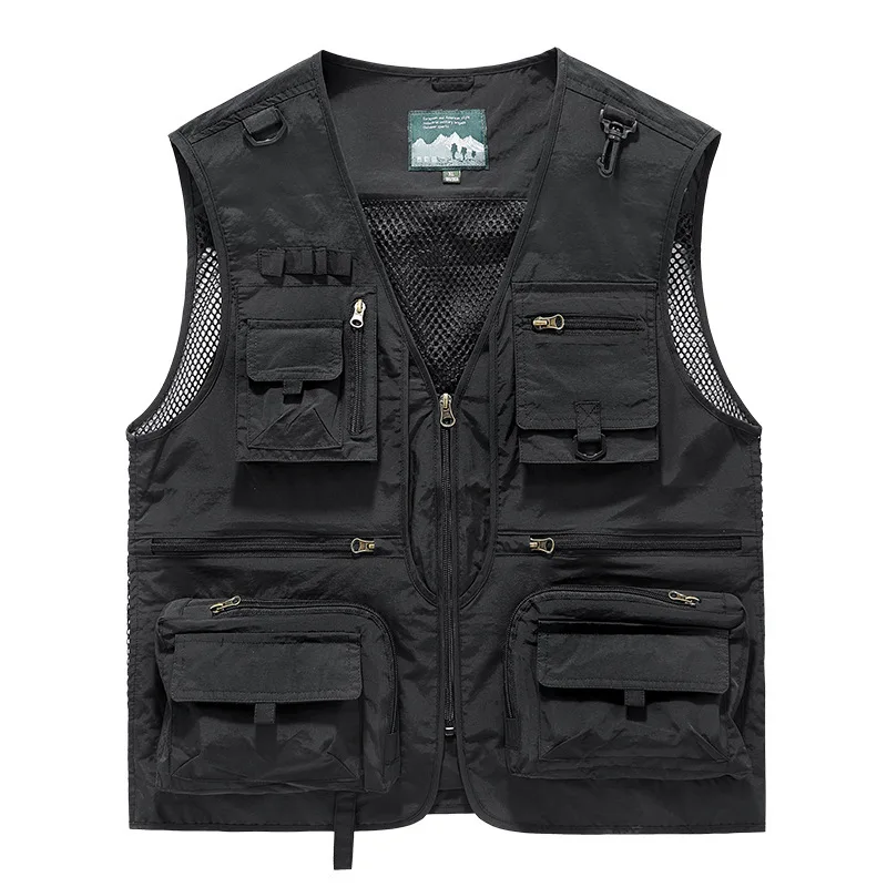 Multipocket-Vest-Breathable-Outdoor-Vest-Leisure-Vest-Men-Waistcoat ...