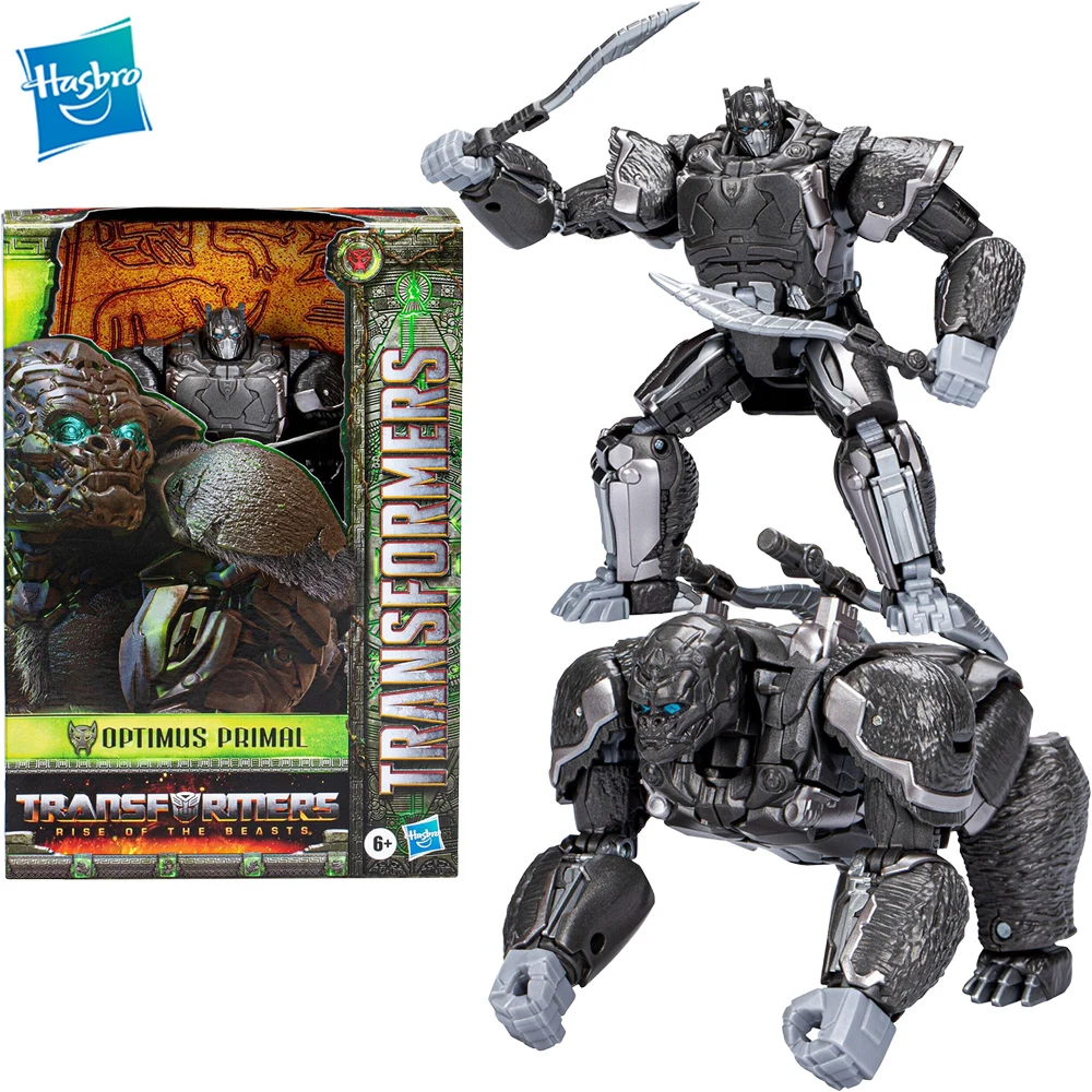 Hasbro-Transformers-Rise-of-The-Beasts-Optimus-Primal-Voyager-figura-de ...