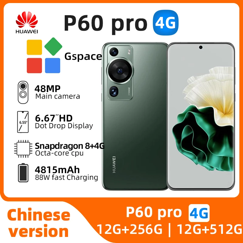 Original-Huawei-P60-Pro-4G-6-67-Inches-Kunlun-Glass-Screen-Snapdragon-8 ...