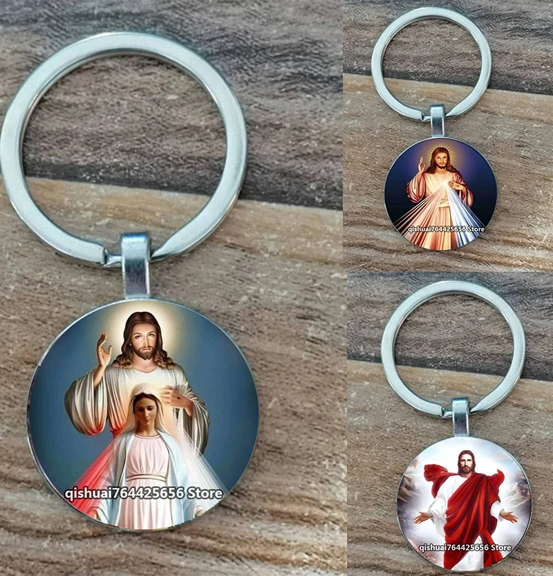 Religious Jesus Christ Image Keychain - AliExpress 36
