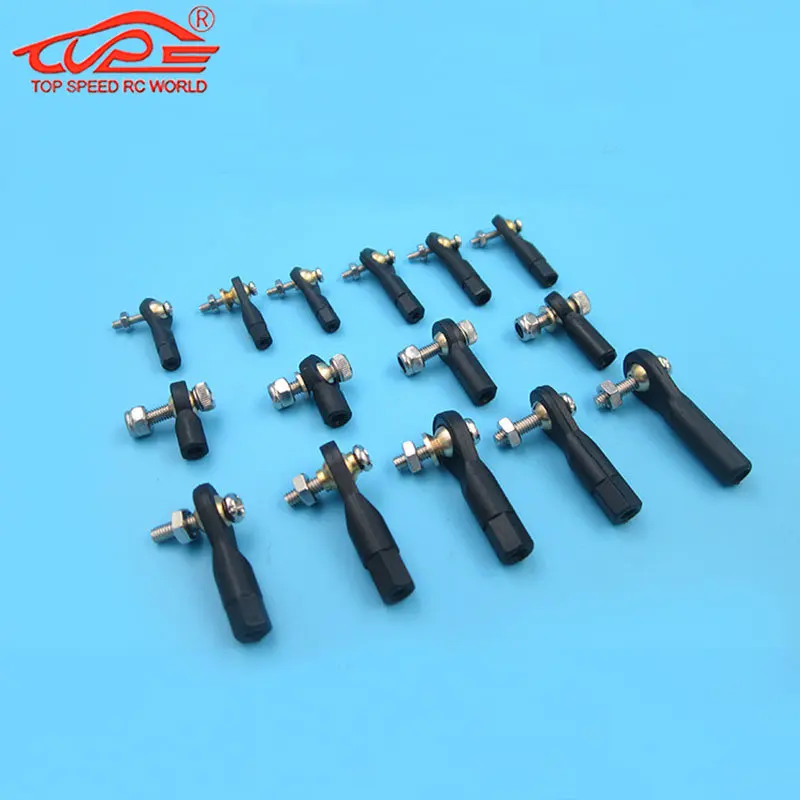 Upgrade Plastic M2 M.5 M3 Rod End Ball Head Holder Tie Rod Ends Ball ...
