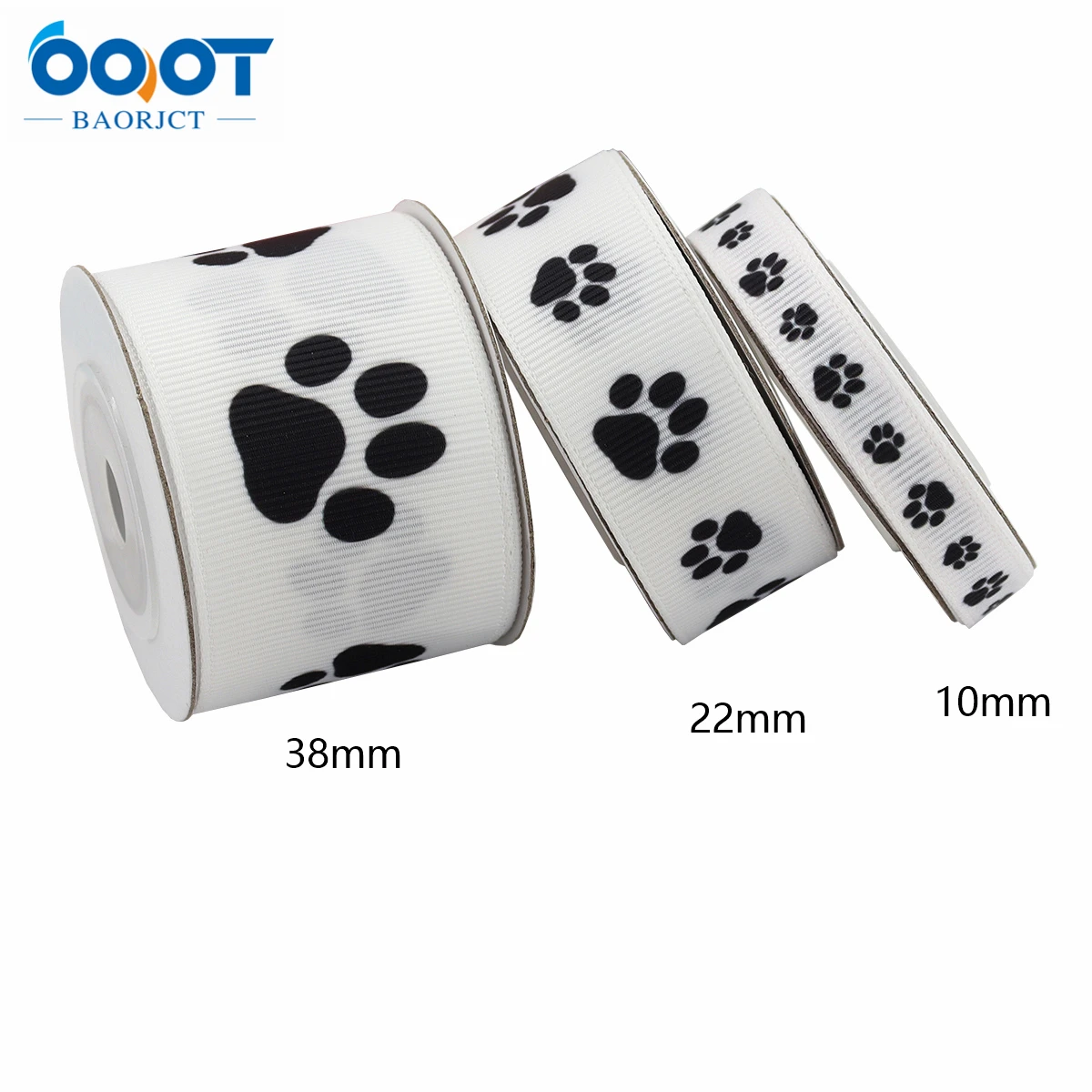 Dog Print Ribbon