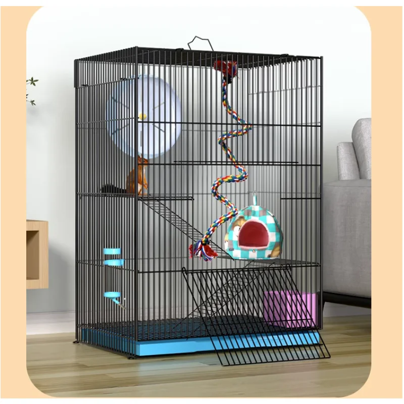 Flying Squirrel Cage Setup