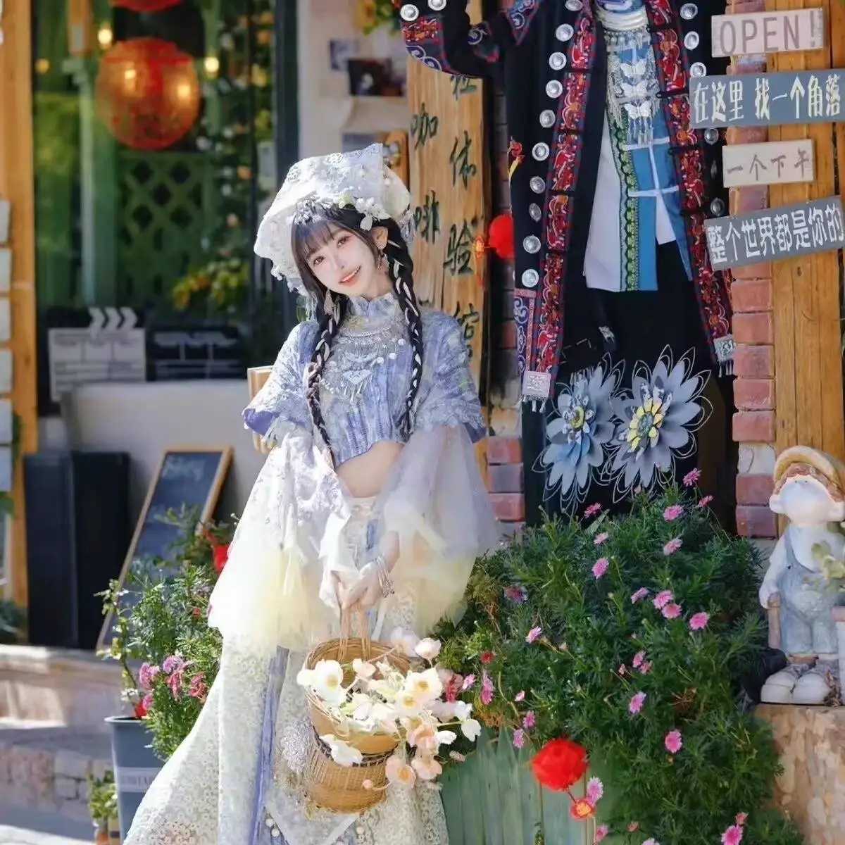 New Zhuang Ethnic Group Clothing Women Improve Ethnic Style Girl ...